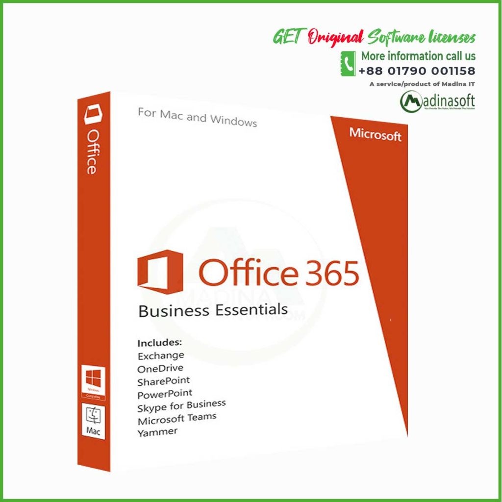 Office 365 Business Essentials - Madina Soft